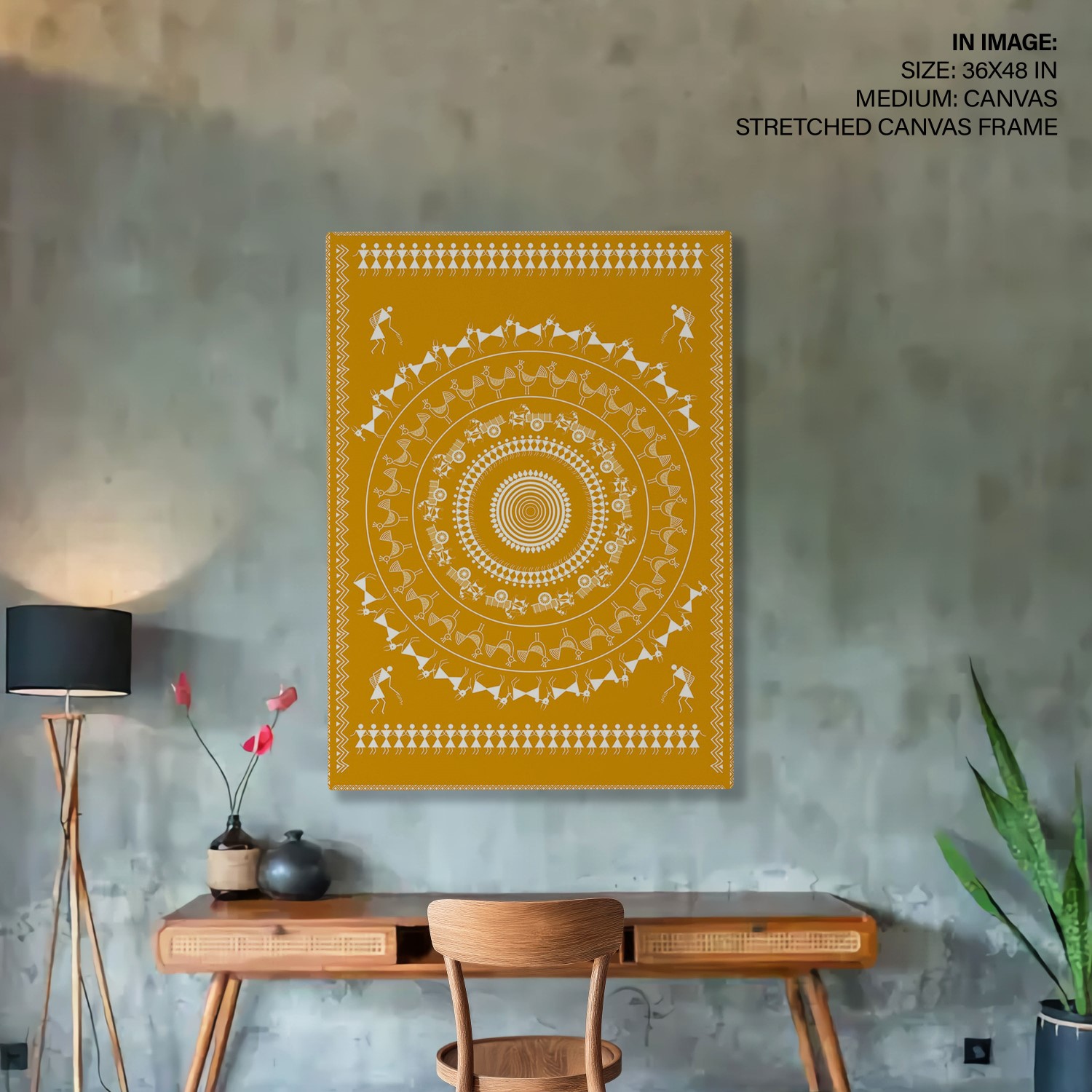 Framing warli mandala - BestOfBharat