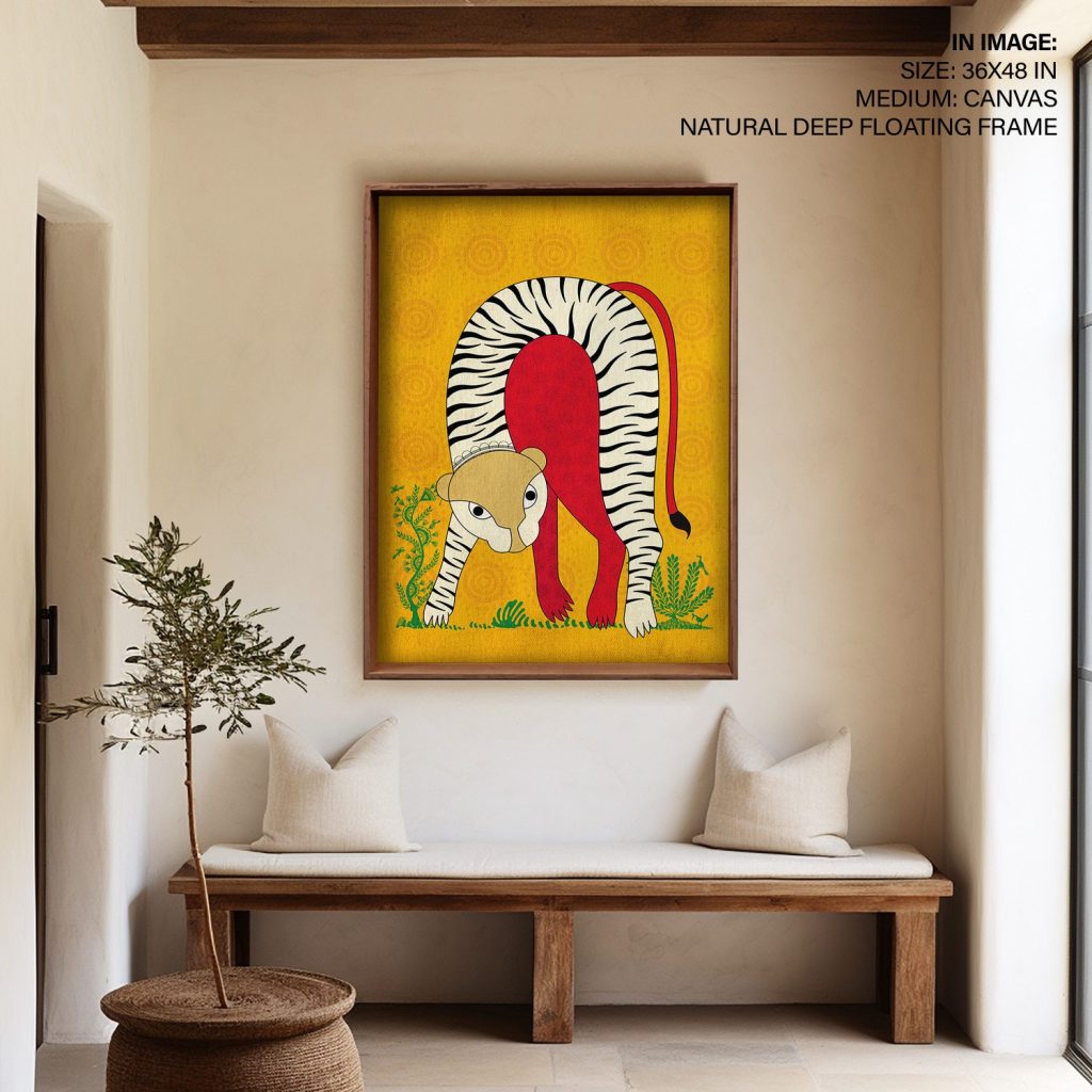 Majestic gond tiger - BestOfBharat