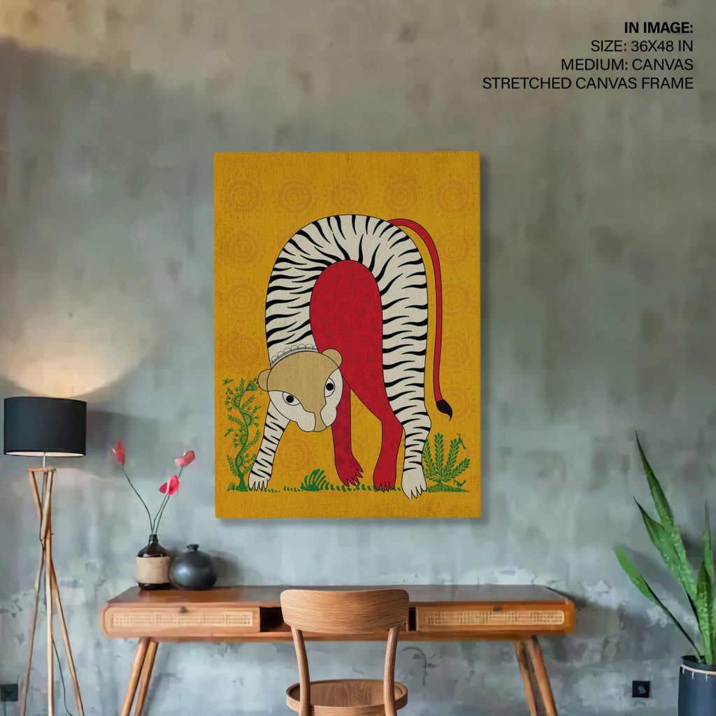 Majestic gond tiger - BestOfBharat