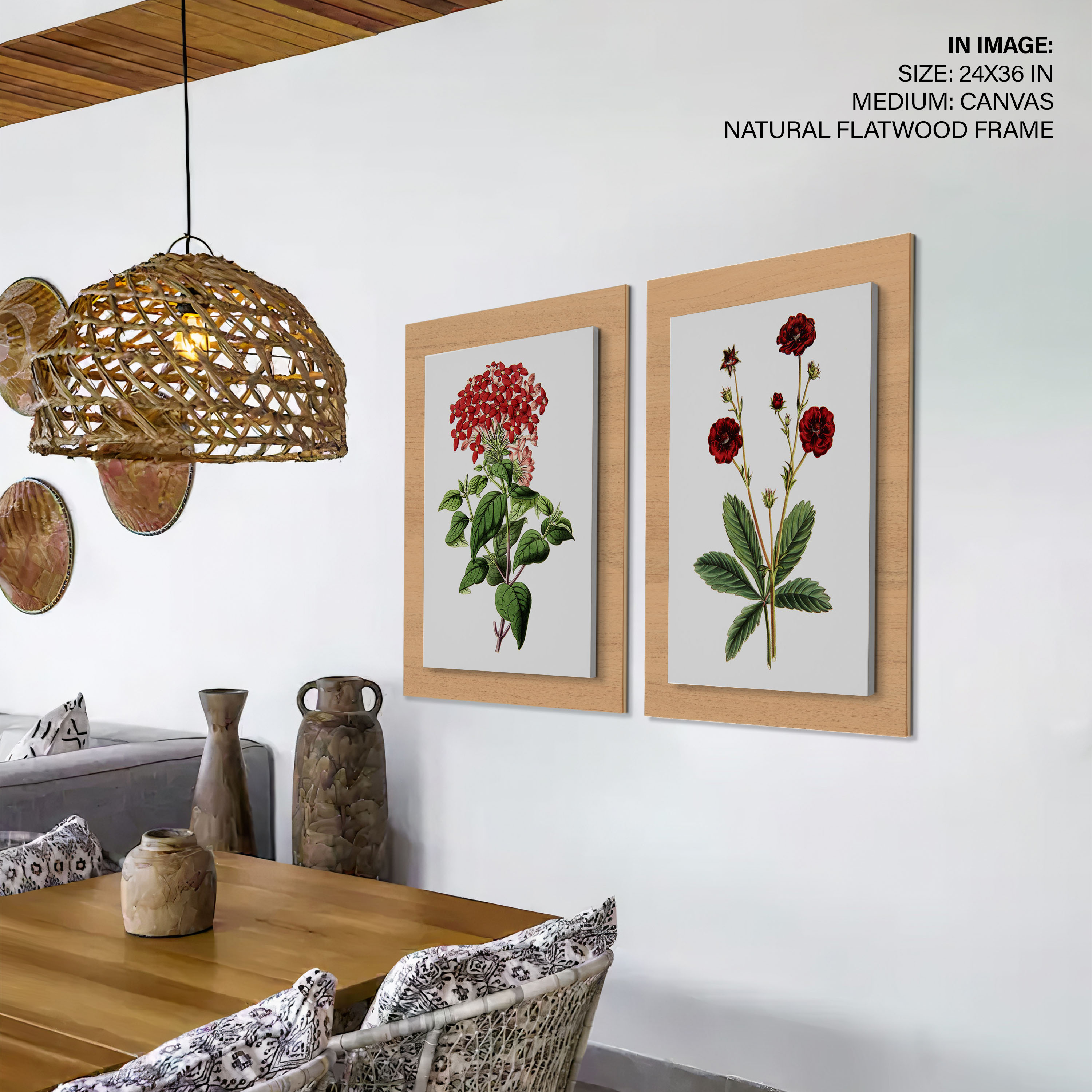 Red Craze - Wall Art, Hanging Wall Decor, Home Decor - BestOfBharat