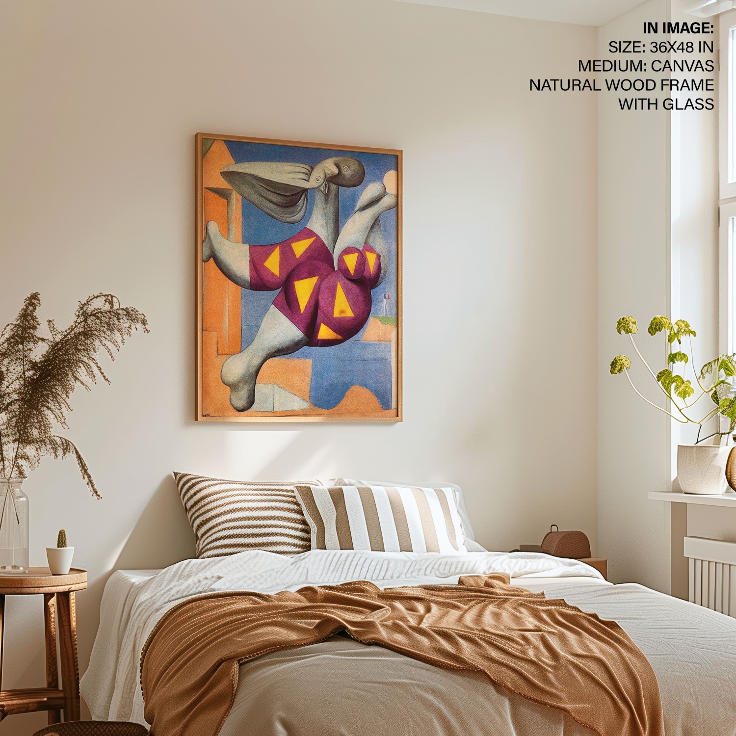 Bather with beach ball by Pablo Picasso (1932) - Wall Art - Choose Size & Frames, Non Toxic Home ...