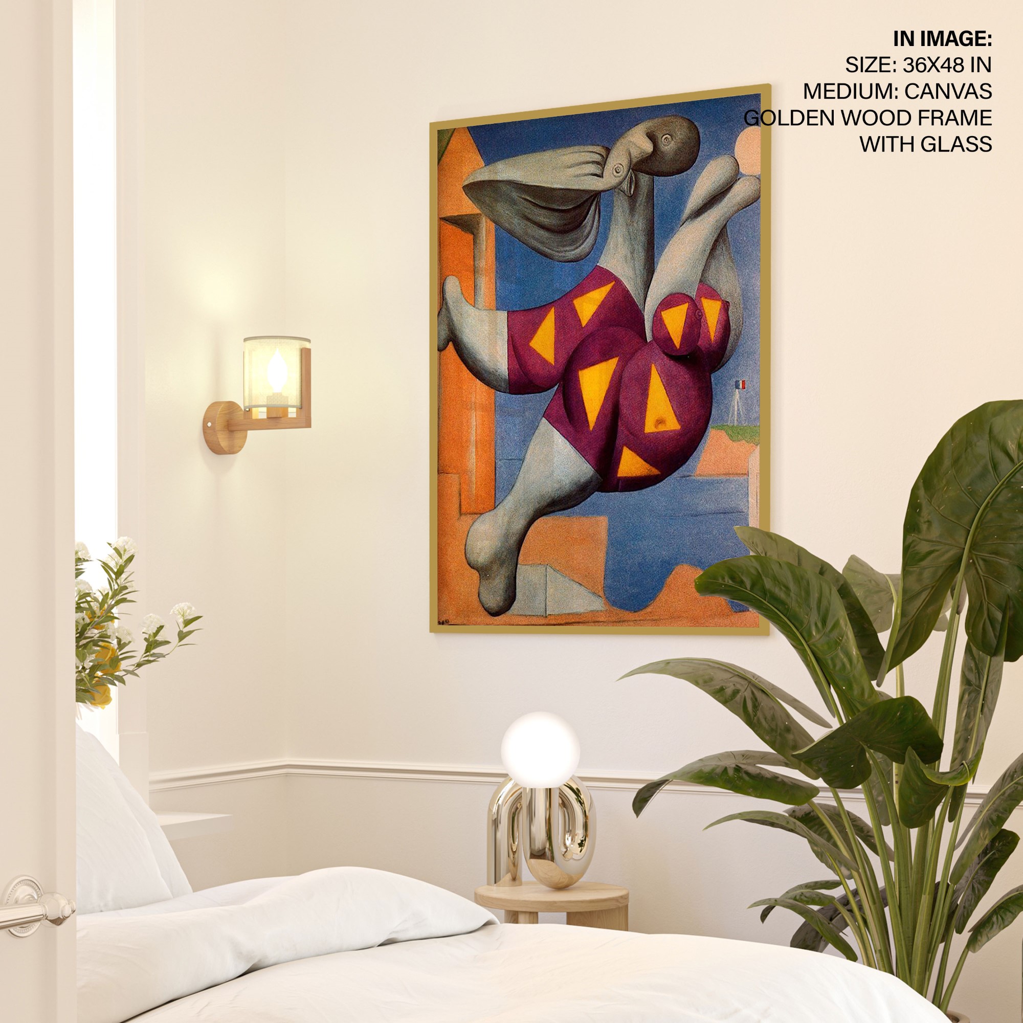 Bather with beach ball by Pablo Picasso (1932) - Wall Art - Choose Size & Frames, Non Toxic Home ...