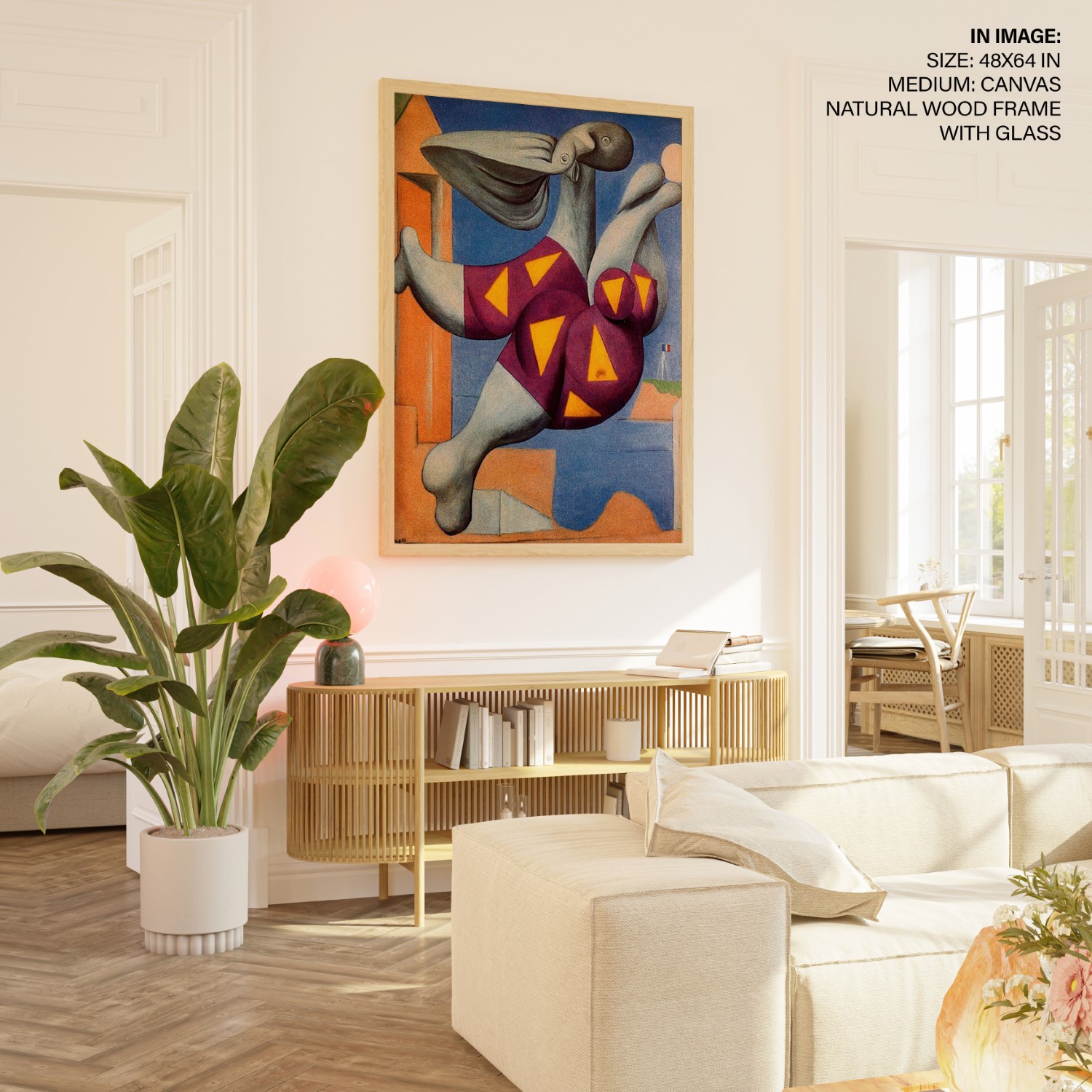 Bather with beach ball by Pablo Picasso (1932) - Wall Art - Choose Size & Frames, Non Toxic Home ...