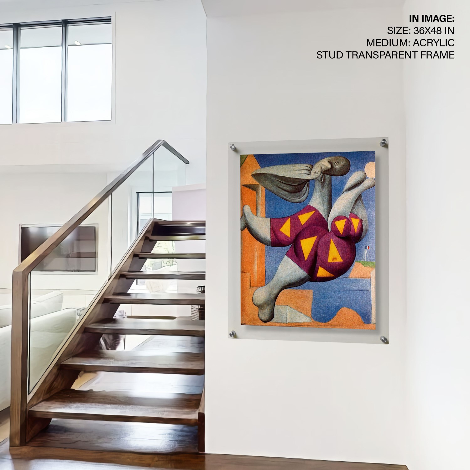 Bather with beach ball by Pablo Picasso (1932) - Wall Art - Choose Size & Frames, Non Toxic Home ...