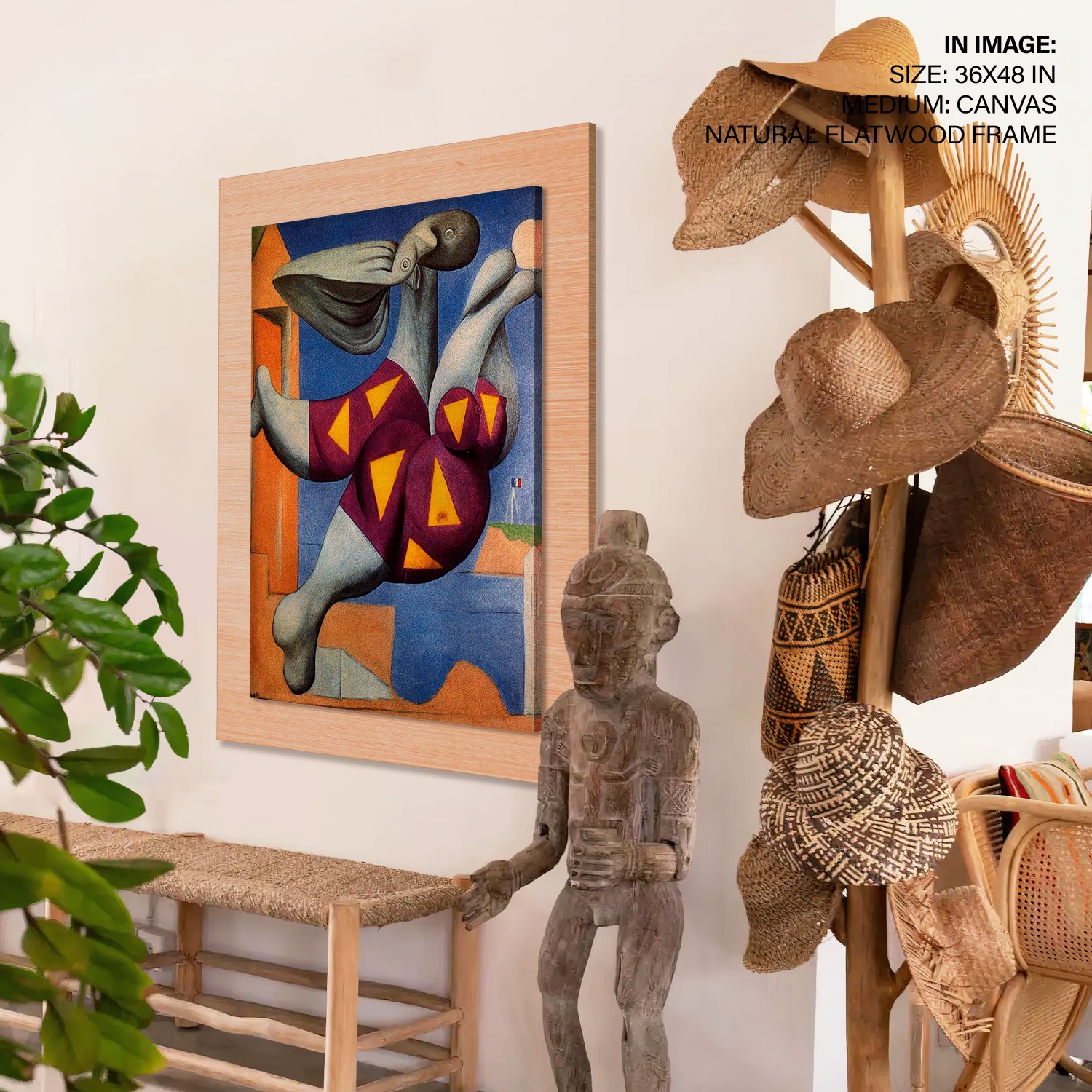 Bather with beach ball by Pablo Picasso (1932) - Wall Art - Choose Size & Frames, Non Toxic Home ...