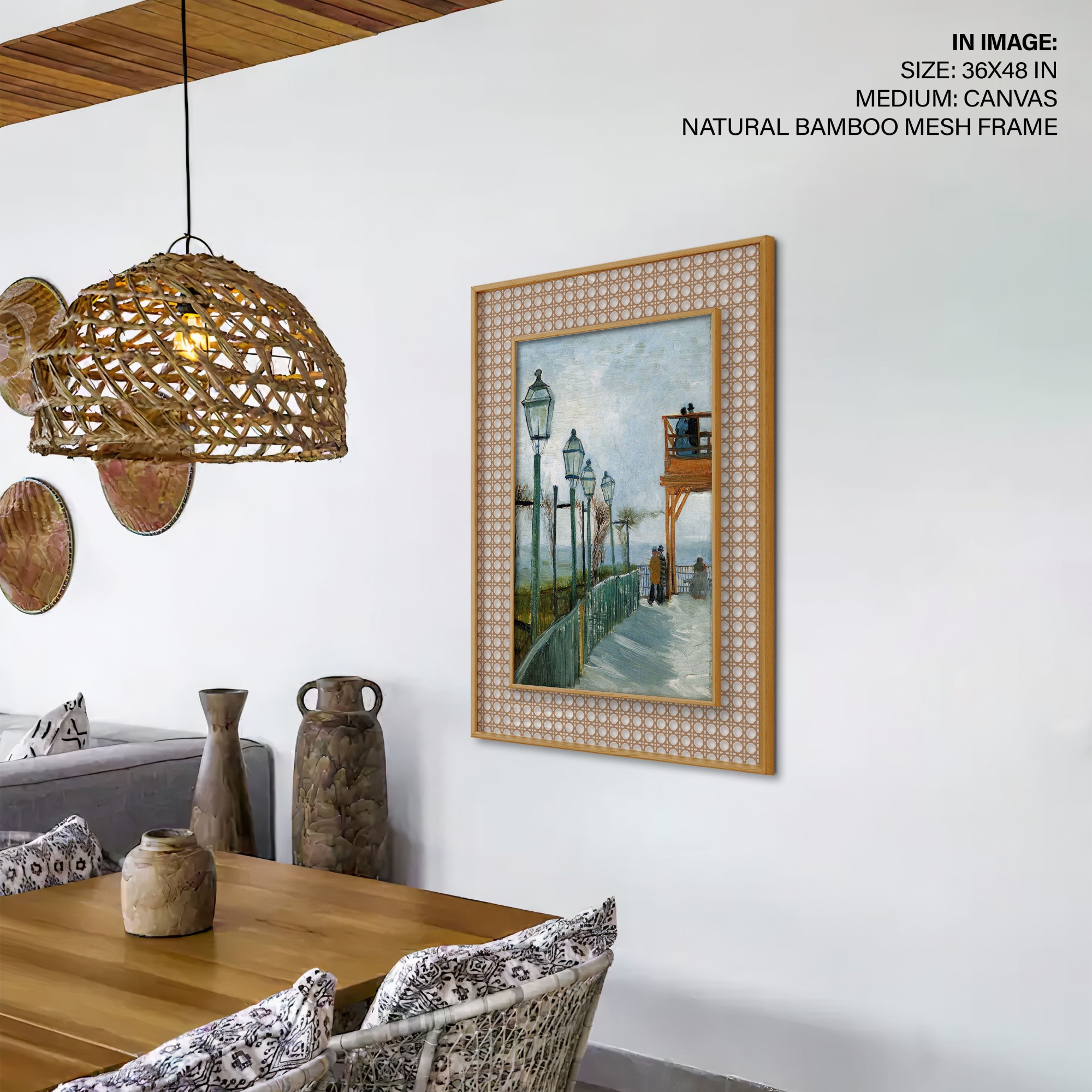 Belvedere Overlooking Montmartre by Vincent van Gogh (1886) - Wall Art ...