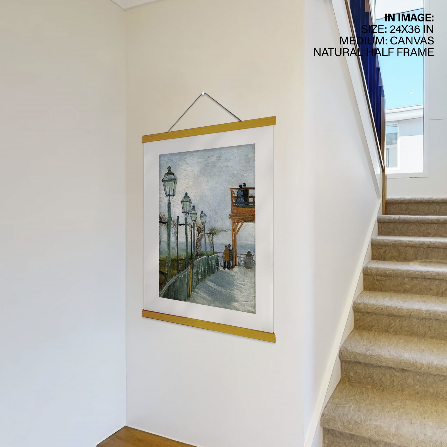 Belvedere Overlooking Montmartre by Vincent van Gogh (1886) - Wall Art ...