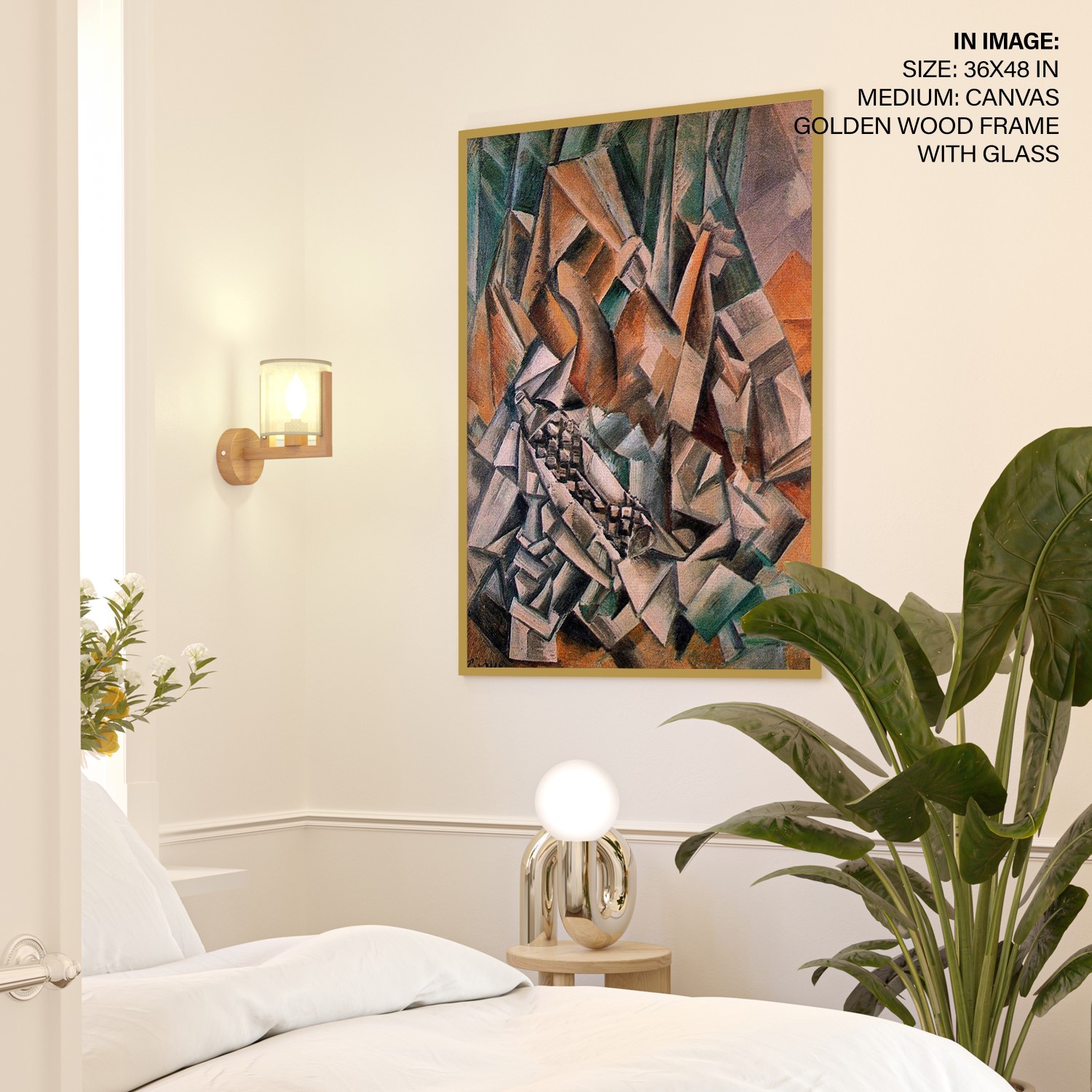 Still life with bottle of Anis del Mono by Pablo Picasso (1909) - Wall ...