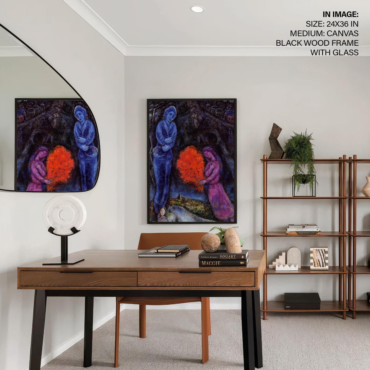 Saint Paul de Vance at Sunset by Marc Chagall (1977) - Wall Art - 10 ...