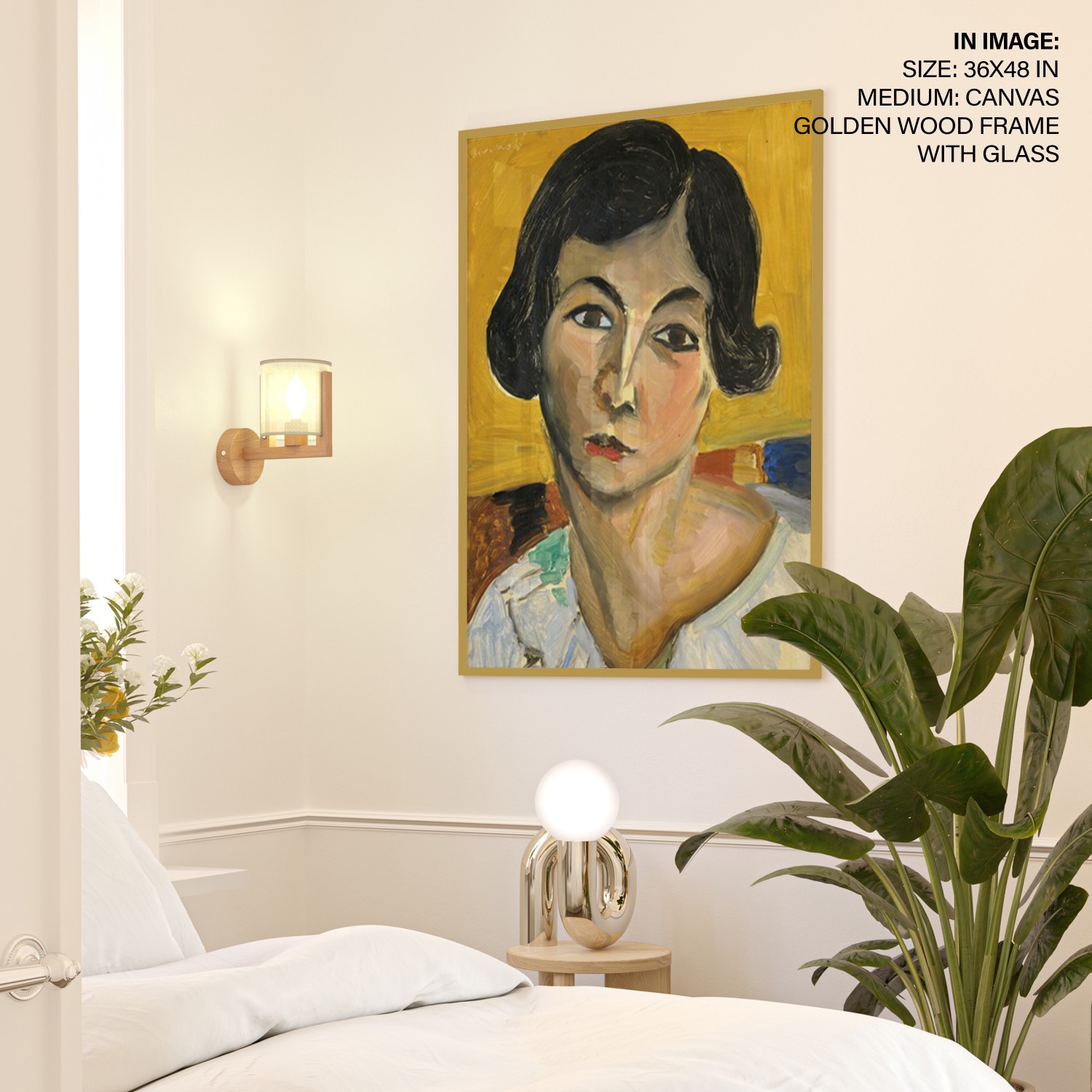 TÃªte De Femme PenchÃ©e (Lorette) by Henri Matisse (1917) - Wall Art ...