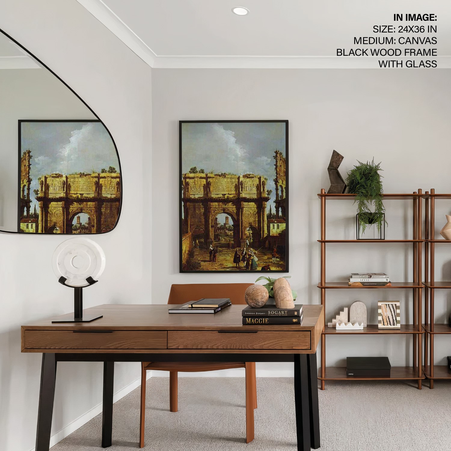 The Arch Of Constantine by Bernardo Bellotto (1742) - Wall Art - 10 ...