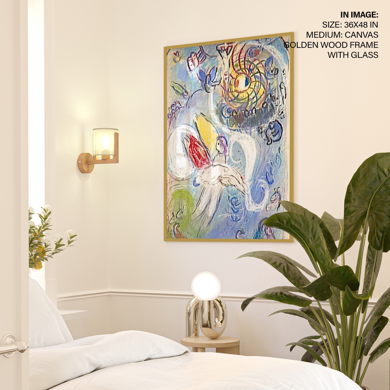 The Creation of Man by Marc Chagall (1958) - Wall Art - 10+ Sizes, 50 ...