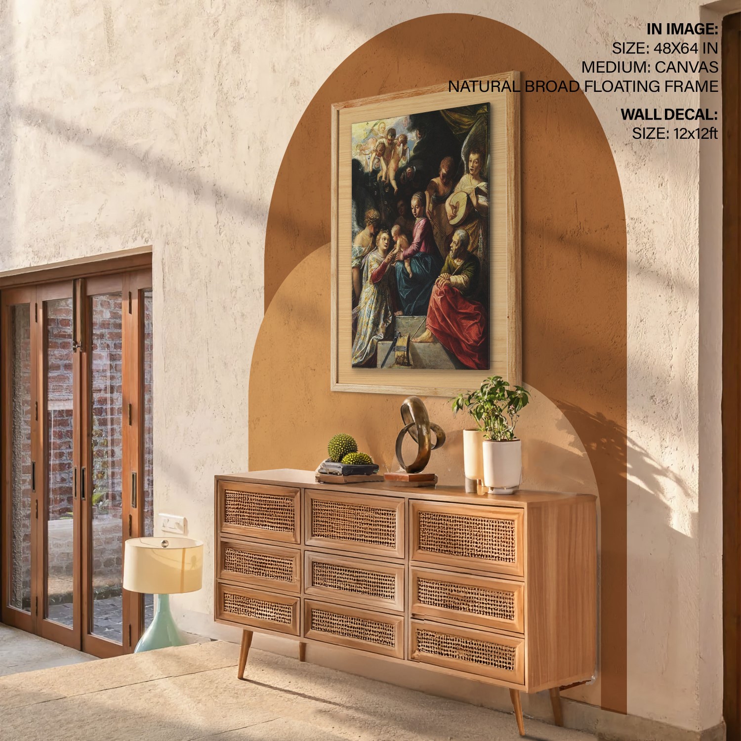 Wall Decor | The Mystic Marriage of St. Catherine by Adam Elsheimer (1599) | Custom Size & Frame ...