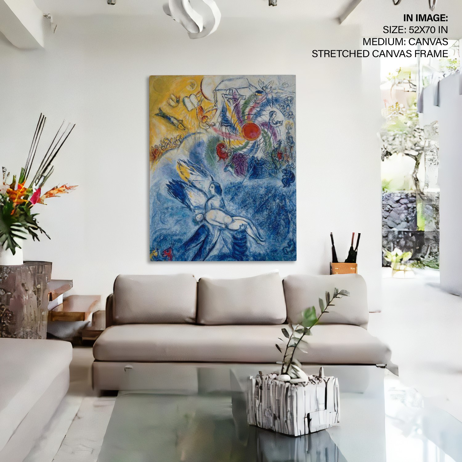 The Creation of Man by Marc Chagall (1958) - Wall Art - 10+ Sizes, 50 ...