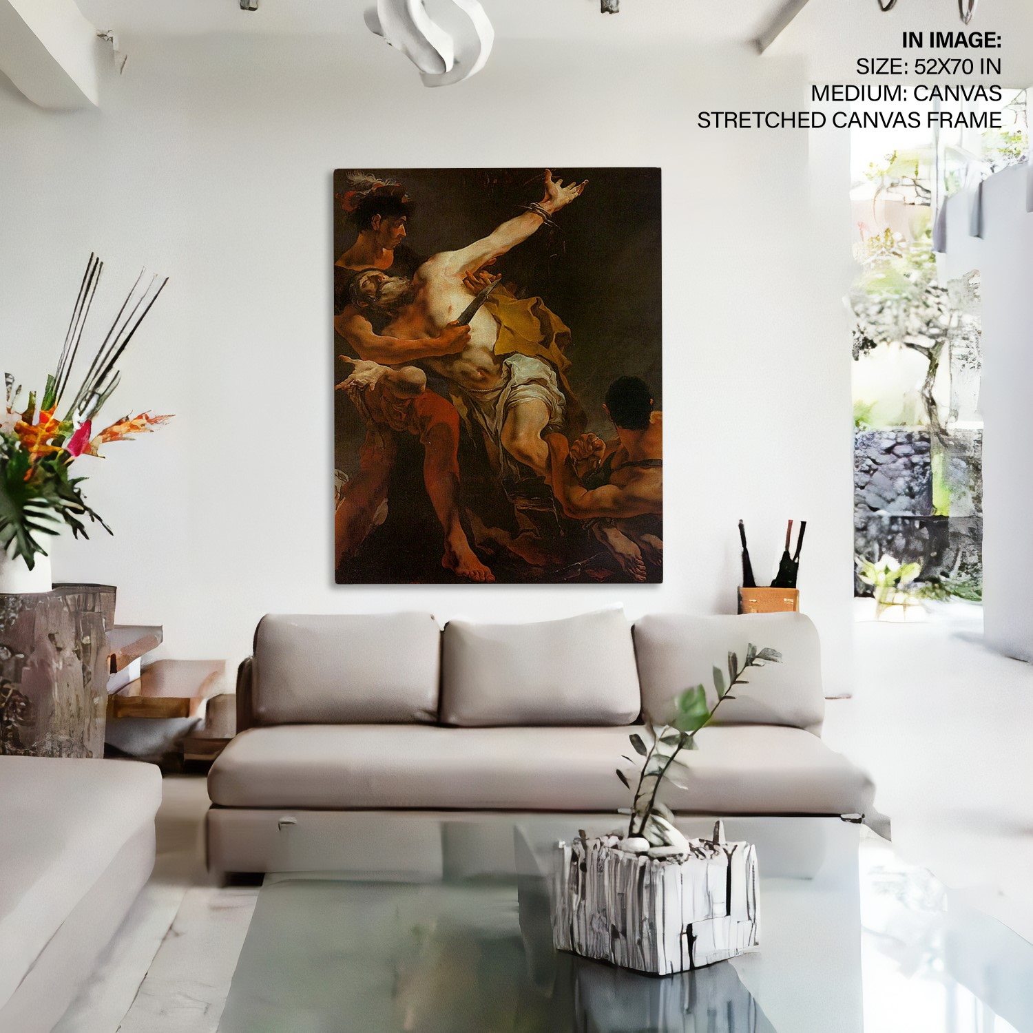 The Martyrdom of St. Andrew by Bartolome Esteban Murillo (1675-1682) - Wall Art - 10+ Sizes, 50 ...