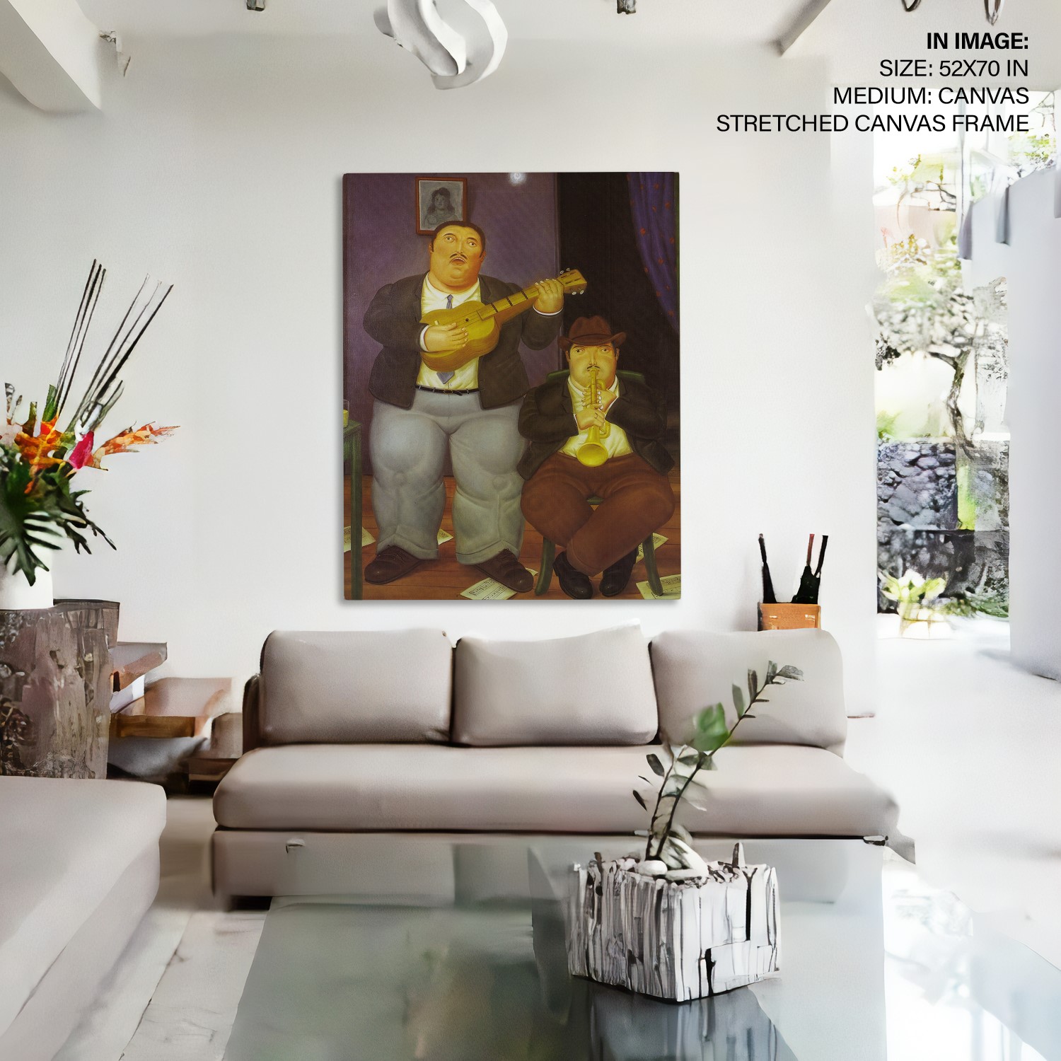 The Musicians by Fernando Botero (1986) - Wall Art - 10+ Sizes, 50 ...