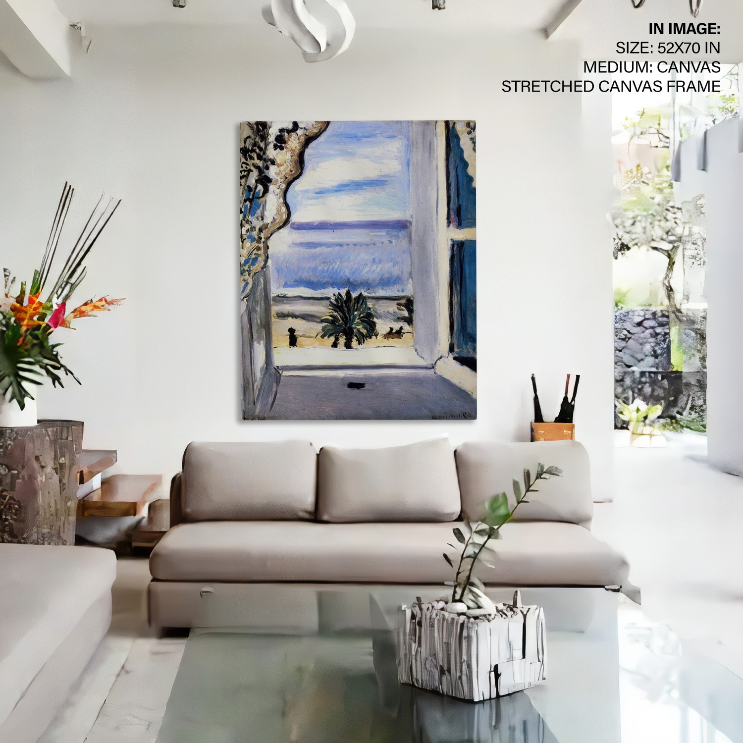 The Open Window by Henri Matisse (1918) - Wall Art - 10+ Sizes, 50 ...