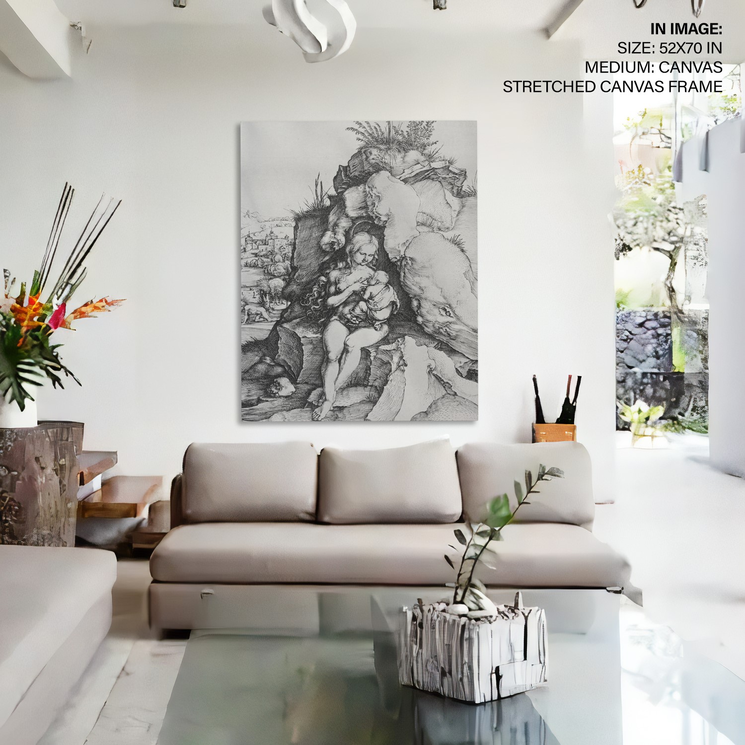 The Penance of St John Chrysostom by Albrecht Durer (1496) - Wall Art ...