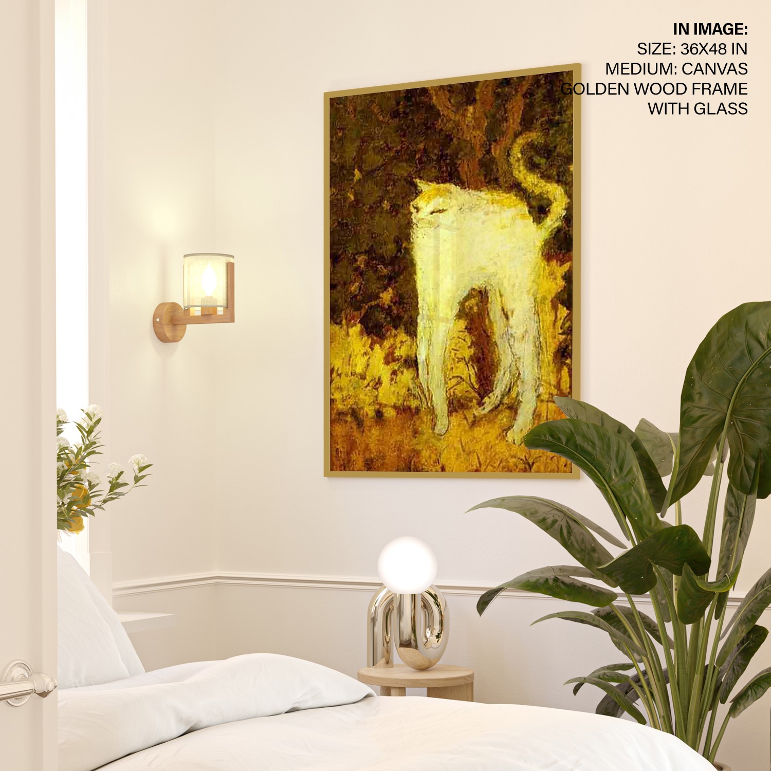 Wall Art | The White Cat by Pierre Bonnard (1894) | Small to XXXL Sizes ...