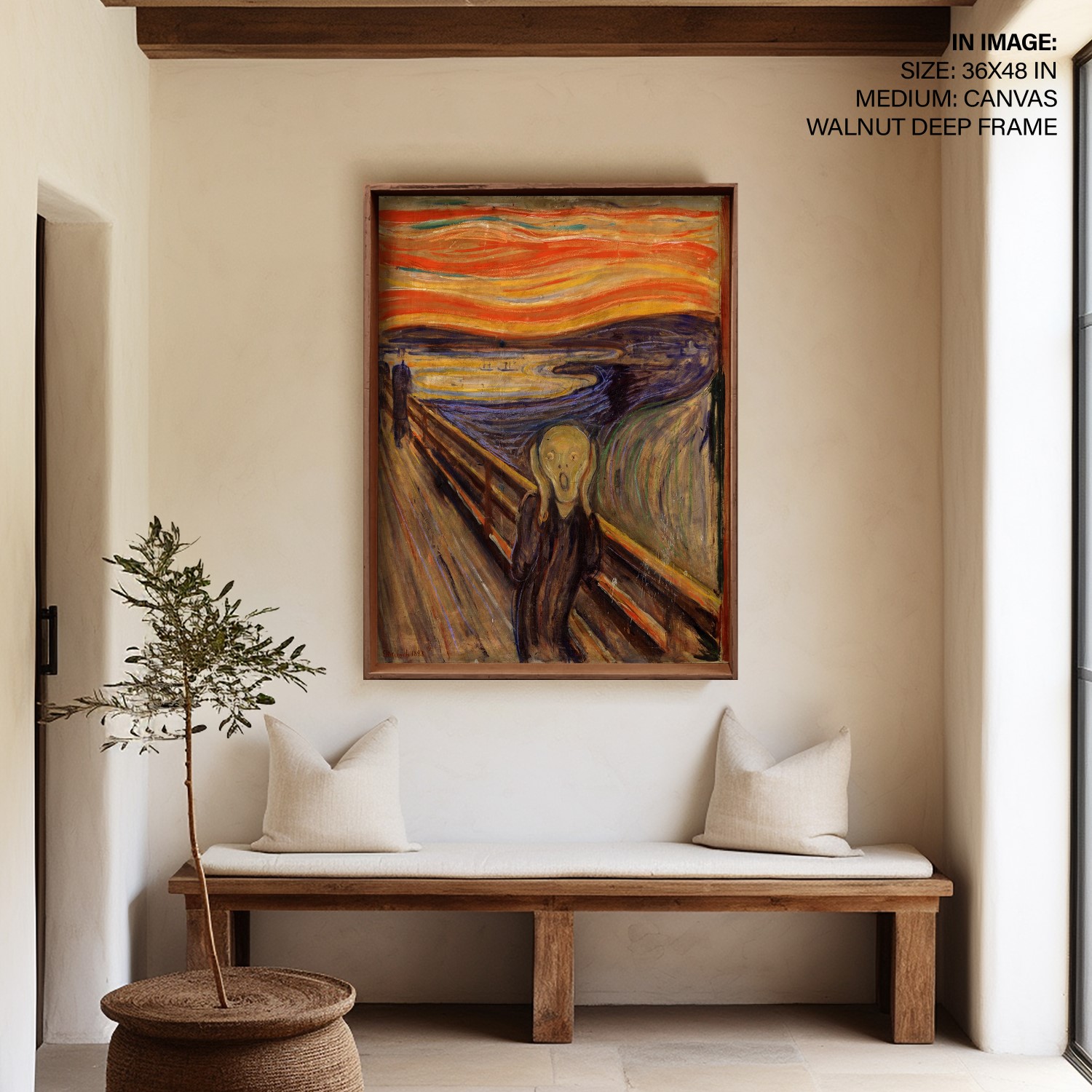 The Scream by Edvard Munch (1893) - Wall Art - 10+ Sizes, 50+ Frames ...