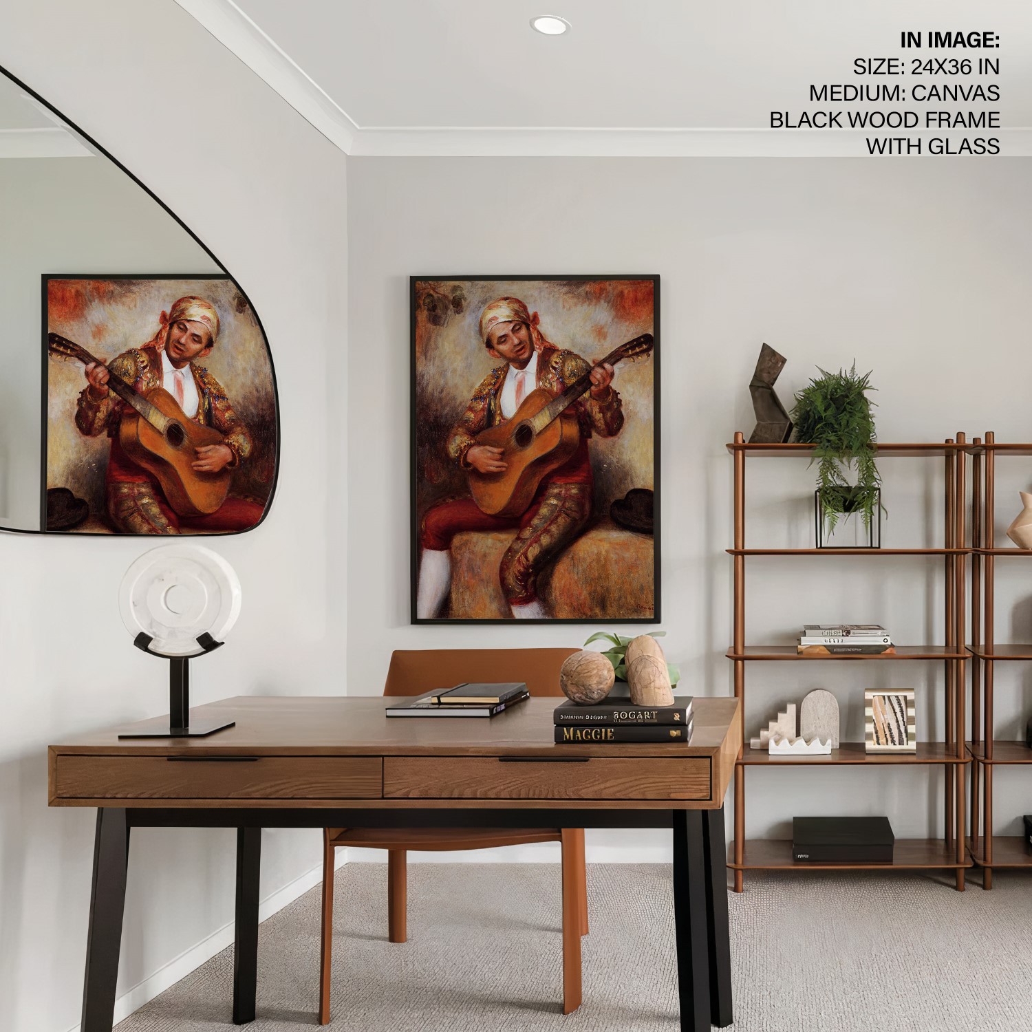 The Spanish Guitarist by Pierre Auguste Renoir (1897) - Wall Art - 10 ...