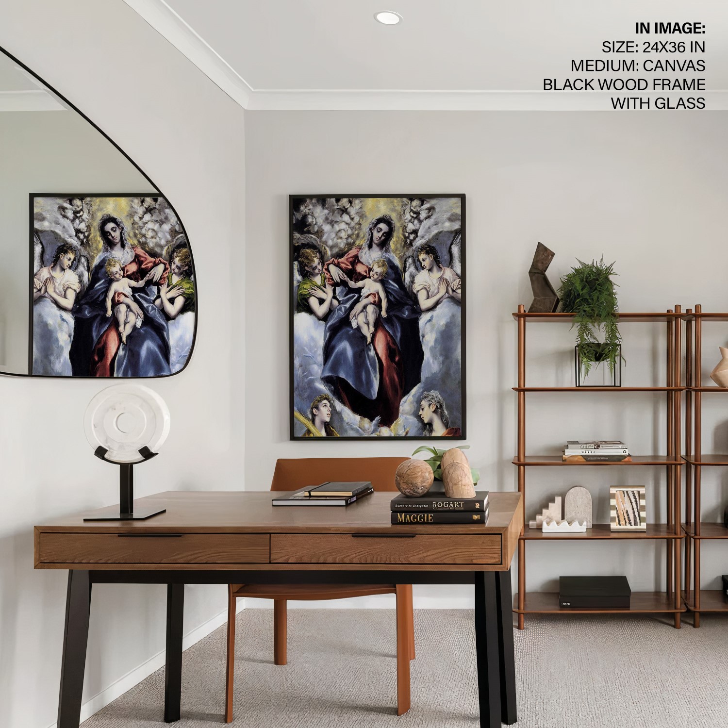 The Virgin and Child with St. Martina and St. Agnes by El Greco (1597-1599) - Wall Art - 10 ...