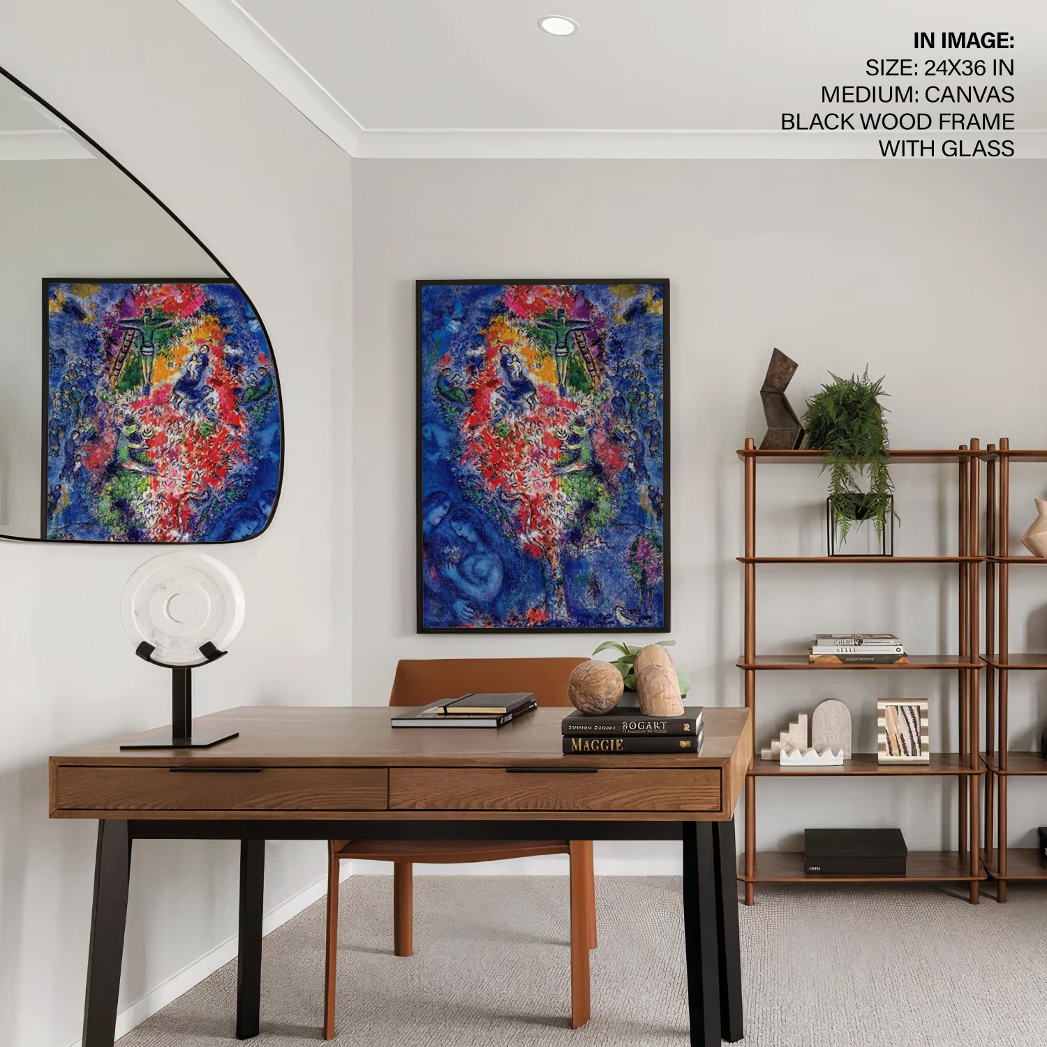 Tree of Jesse by Marc Chagall (1975) - Wall Art - 10+ Sizes, 50+ Frames ...