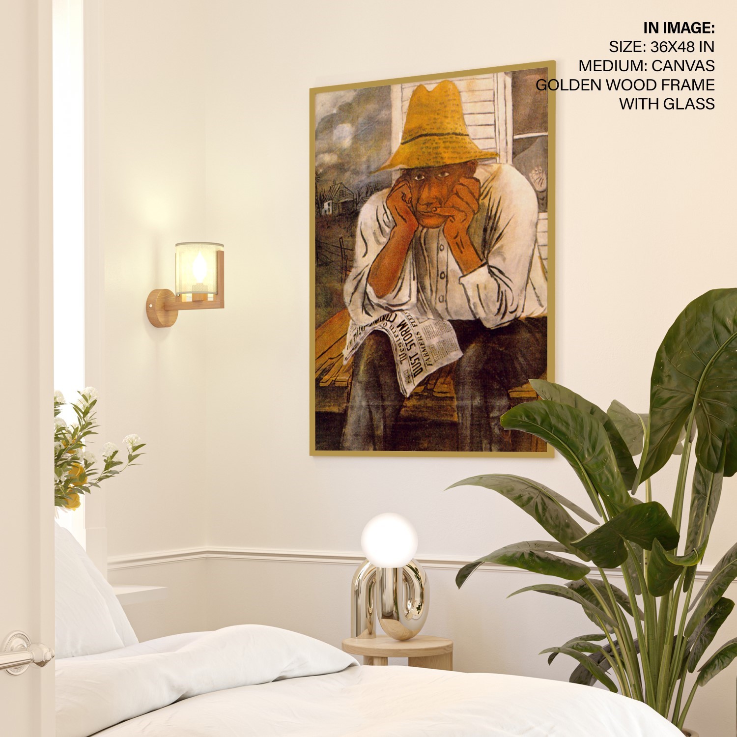 Years of Dust', US government poster by Ben Shahn - Wall Art - 10 ...