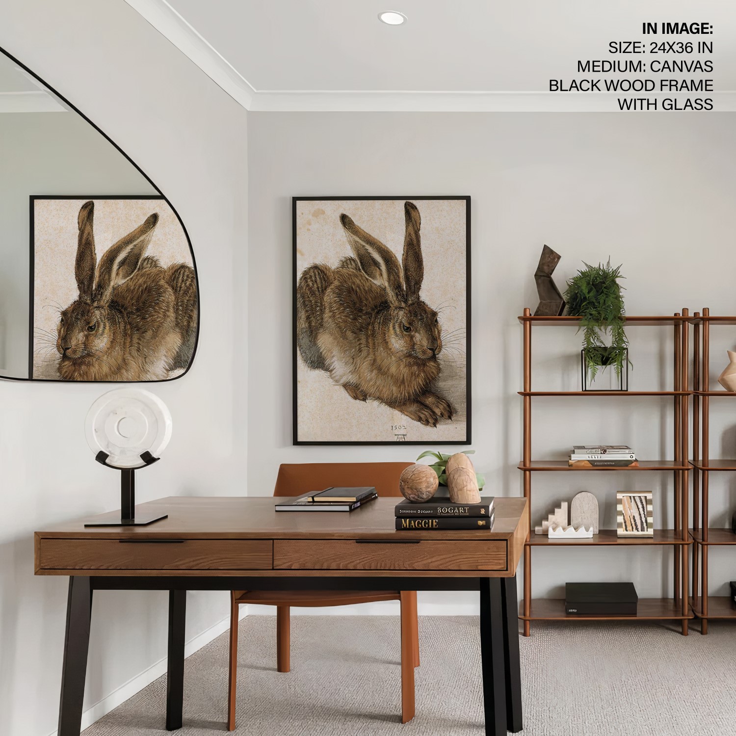 Young Hare by Albrecht Durer (1502) - Wall Art - 10+ Sizes, 50+ Frames ...