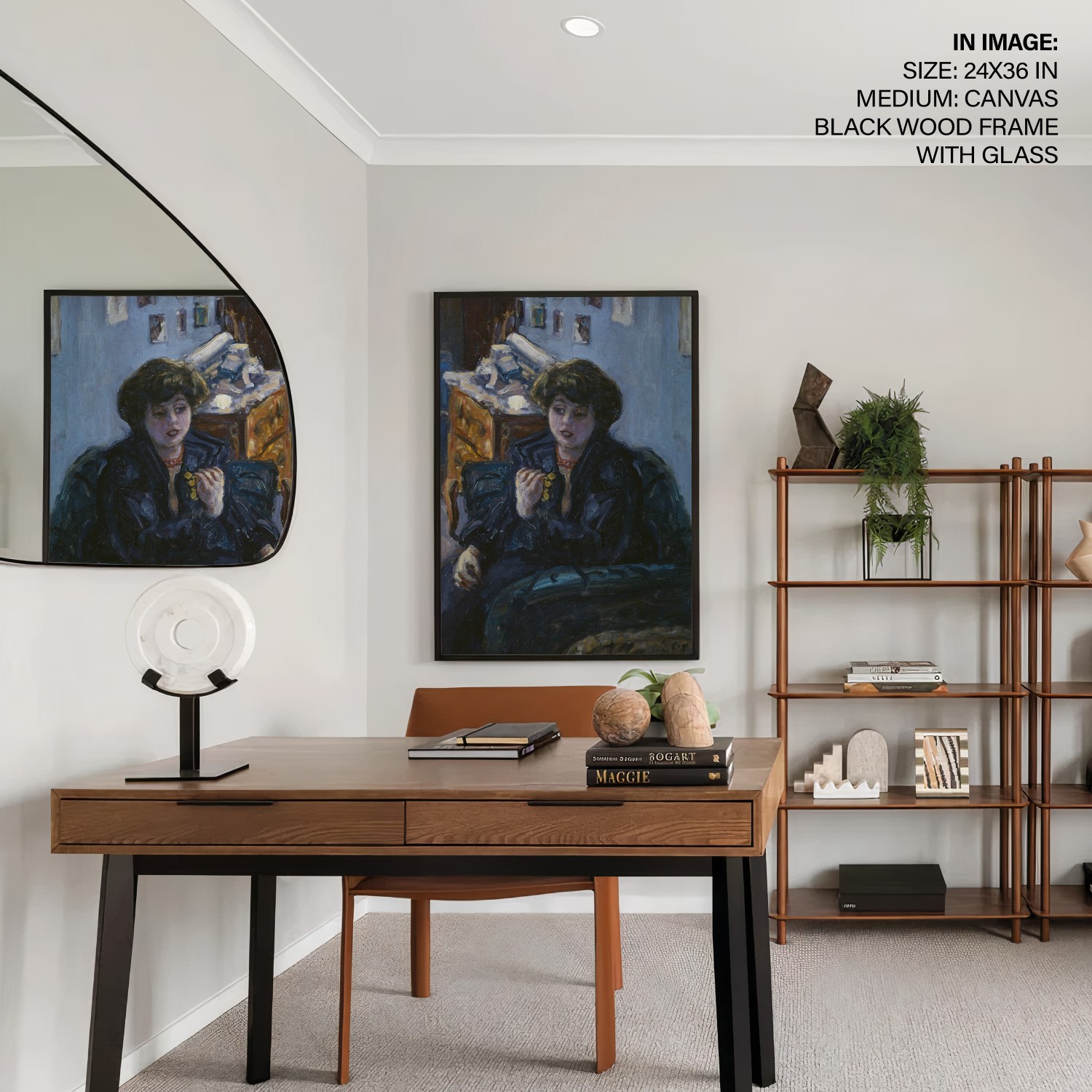 Young Woman in an Interior by Pierre Bonnard (1906) - Wall Art - 10 ...