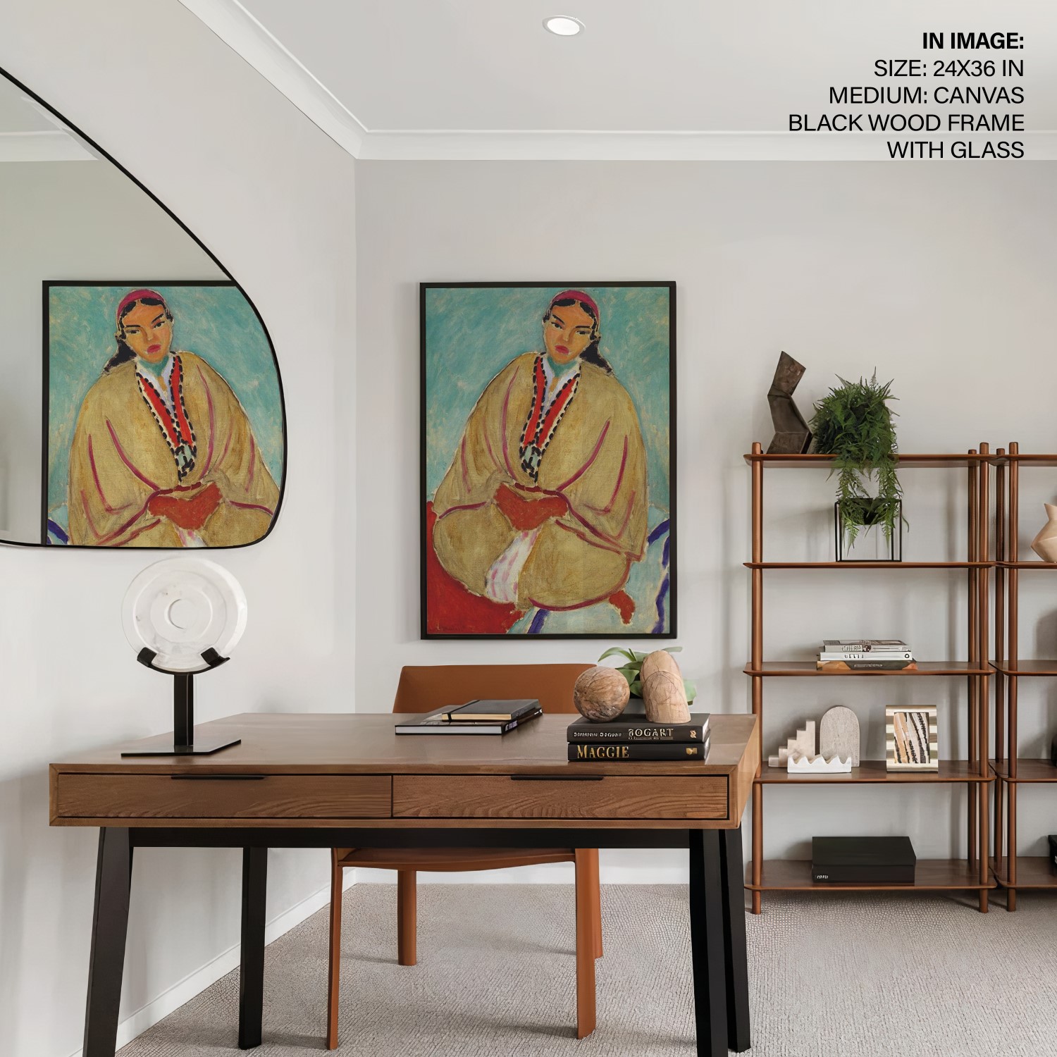 Zorah in Yellow by Henri Matisse (1912) - Wall Art - 10+ Sizes, 50 ...