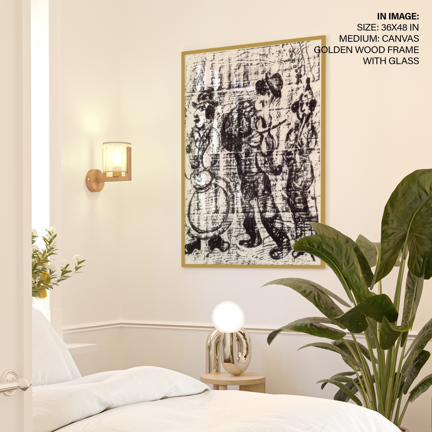 Framed Art | Wandering Musicians by Marc Chagall (1963) | 50+ Frame ...