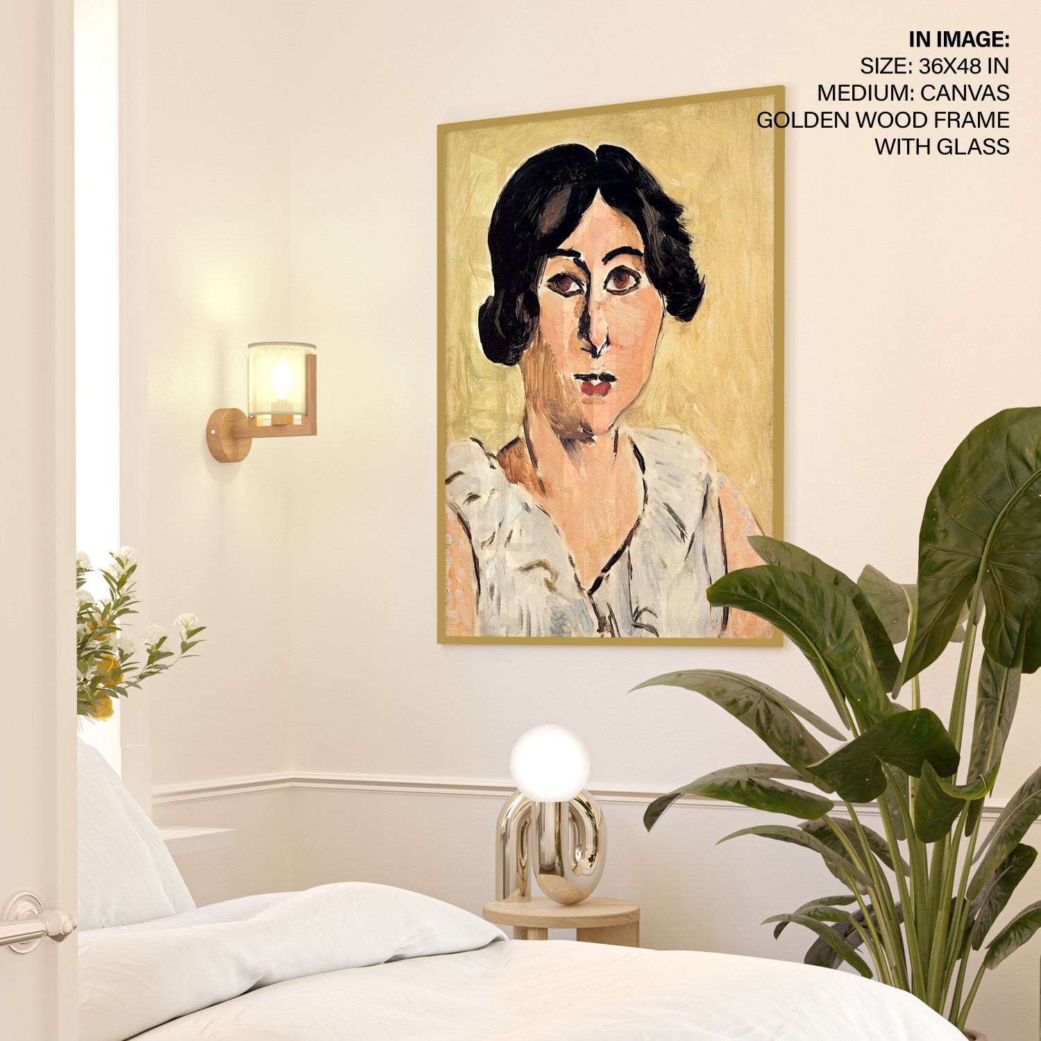 Lorette with Black Eyes by Henri Matisse (1917) - Wall Art - 10+ Sizes ...