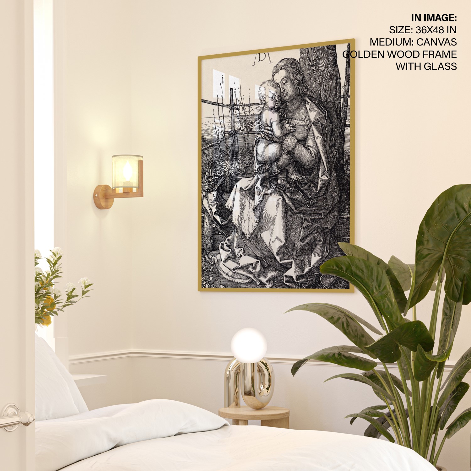 Madonna By The Tree by Albrecht Durer (1513) - Wall Art - 10+ Sizes, 50 ...