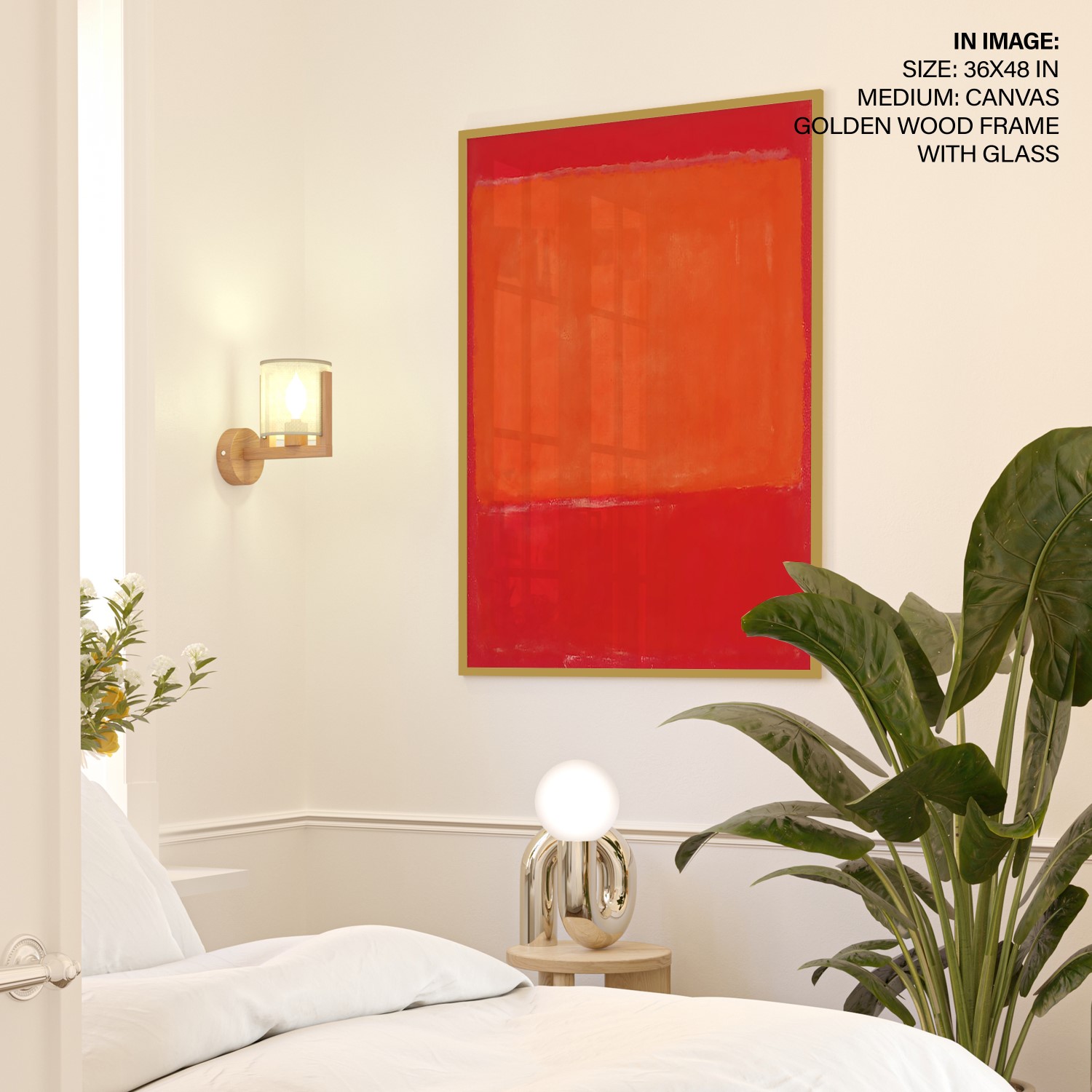 Ochre and Red on Red by Mark Rothko (1957) - Wall Art - 10+ Sizes, 50 ...