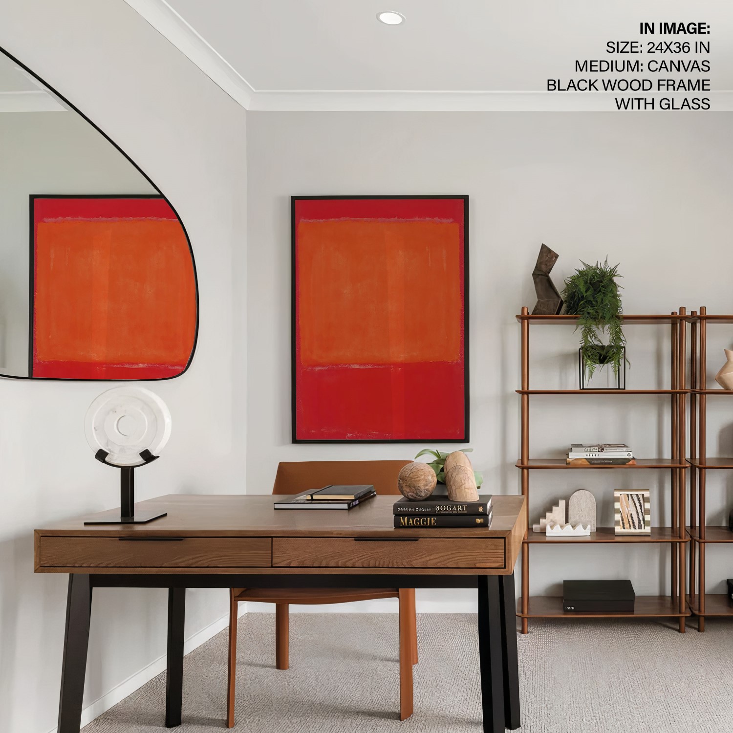 Ochre and Red on Red by Mark Rothko (1957) - Wall Art - 10+ Sizes, 50 ...