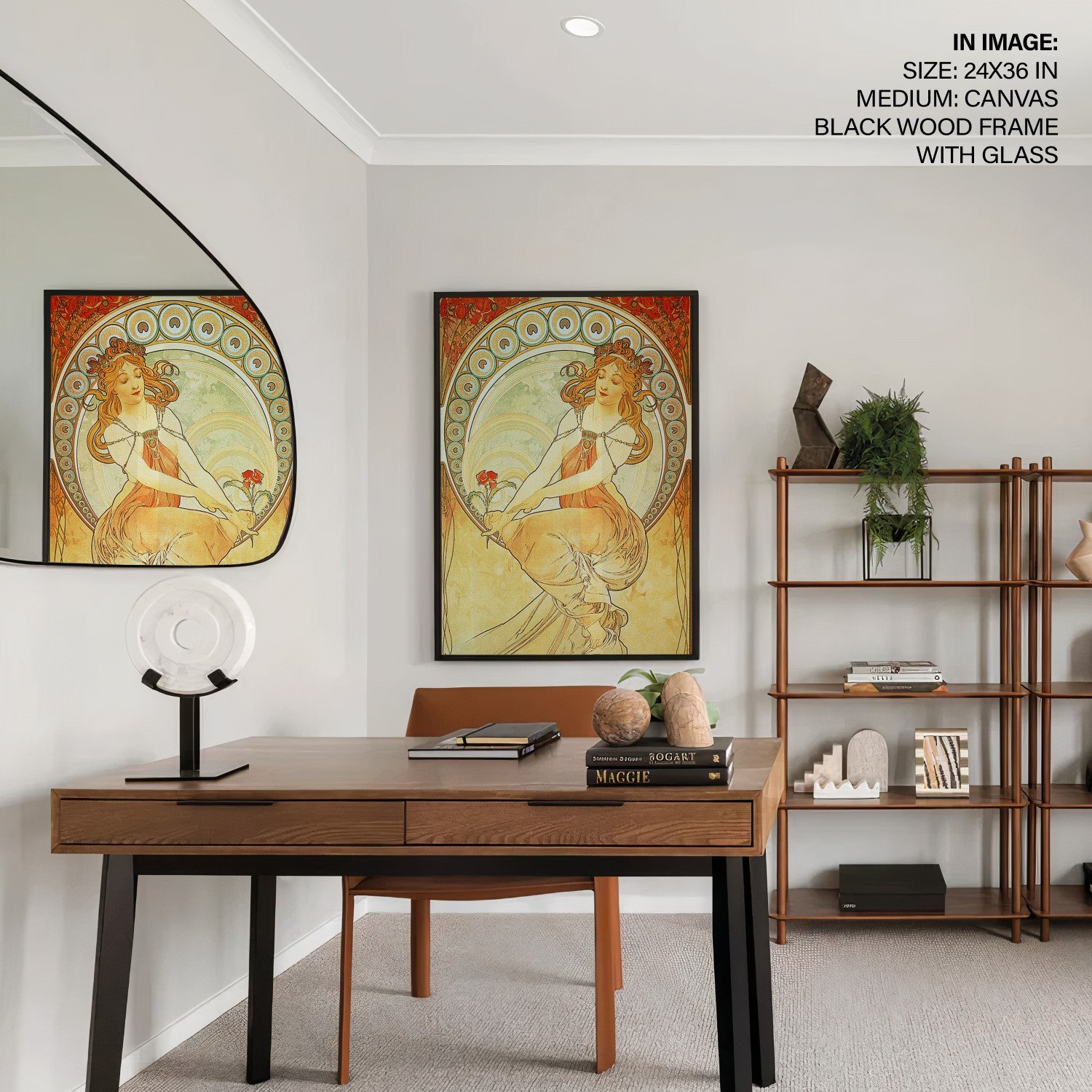 Painting by Alphonse Mucha (1898) - Wall Art - 10+ Sizes, 50+ Frames ...