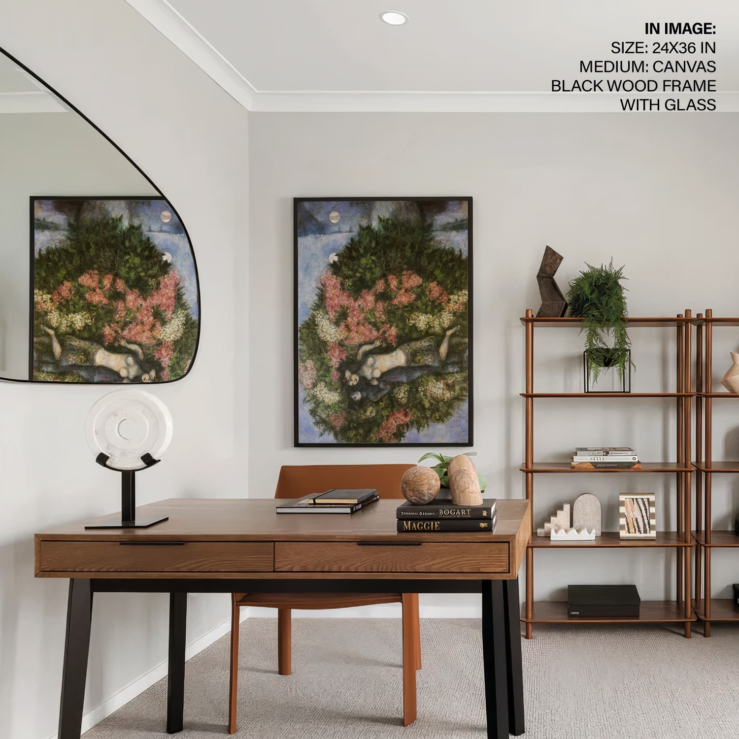 Lovers in the Lilacs by Marc Chagall (1930) - Wall Art - 10+ Sizes, 50 ...