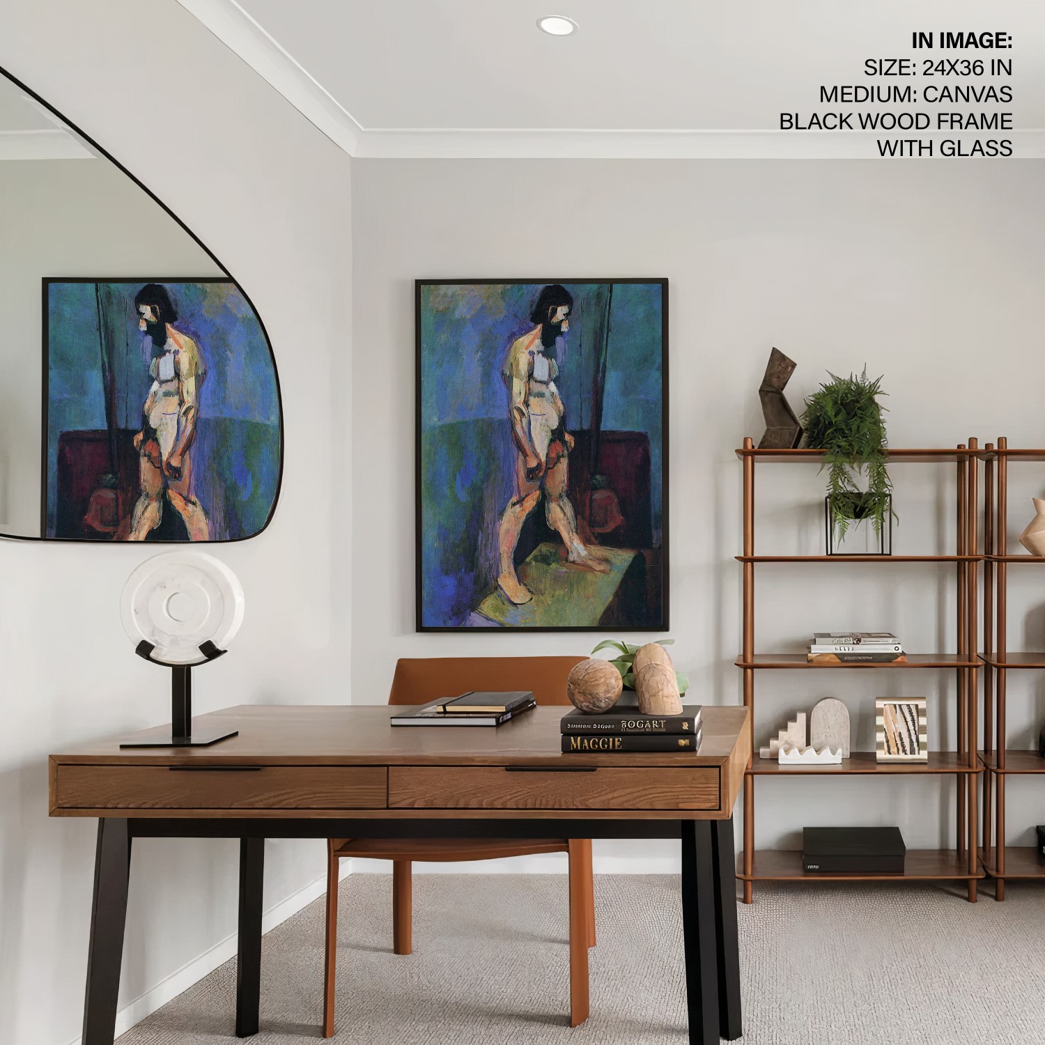 Male Model by Henri Matisse (1900) - Wall Art - 10+ Sizes, 50+ Frames, Museum Quality - BestOfBharat