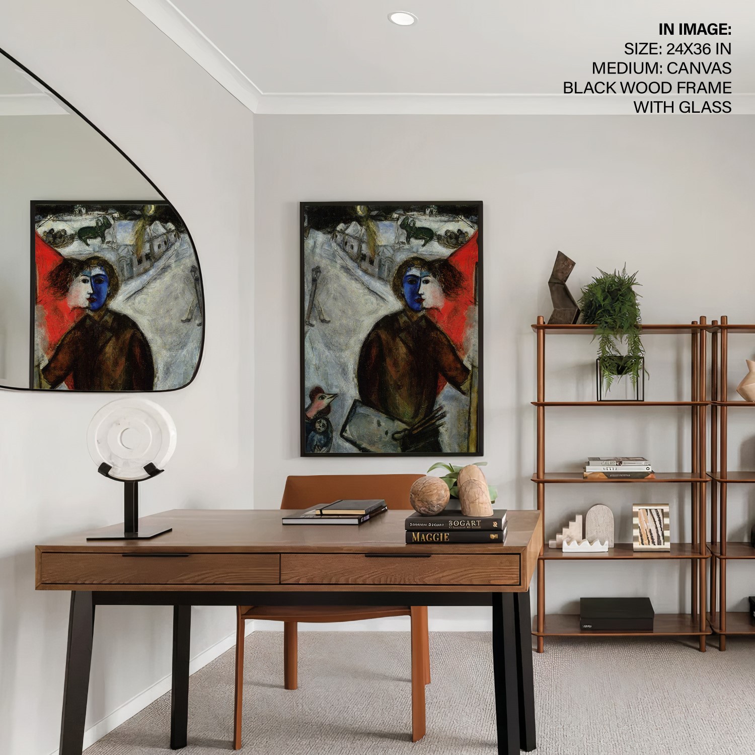 Hour between Wolf and Dog (Betwenn Darkness and Light) by Marc Chagall ...