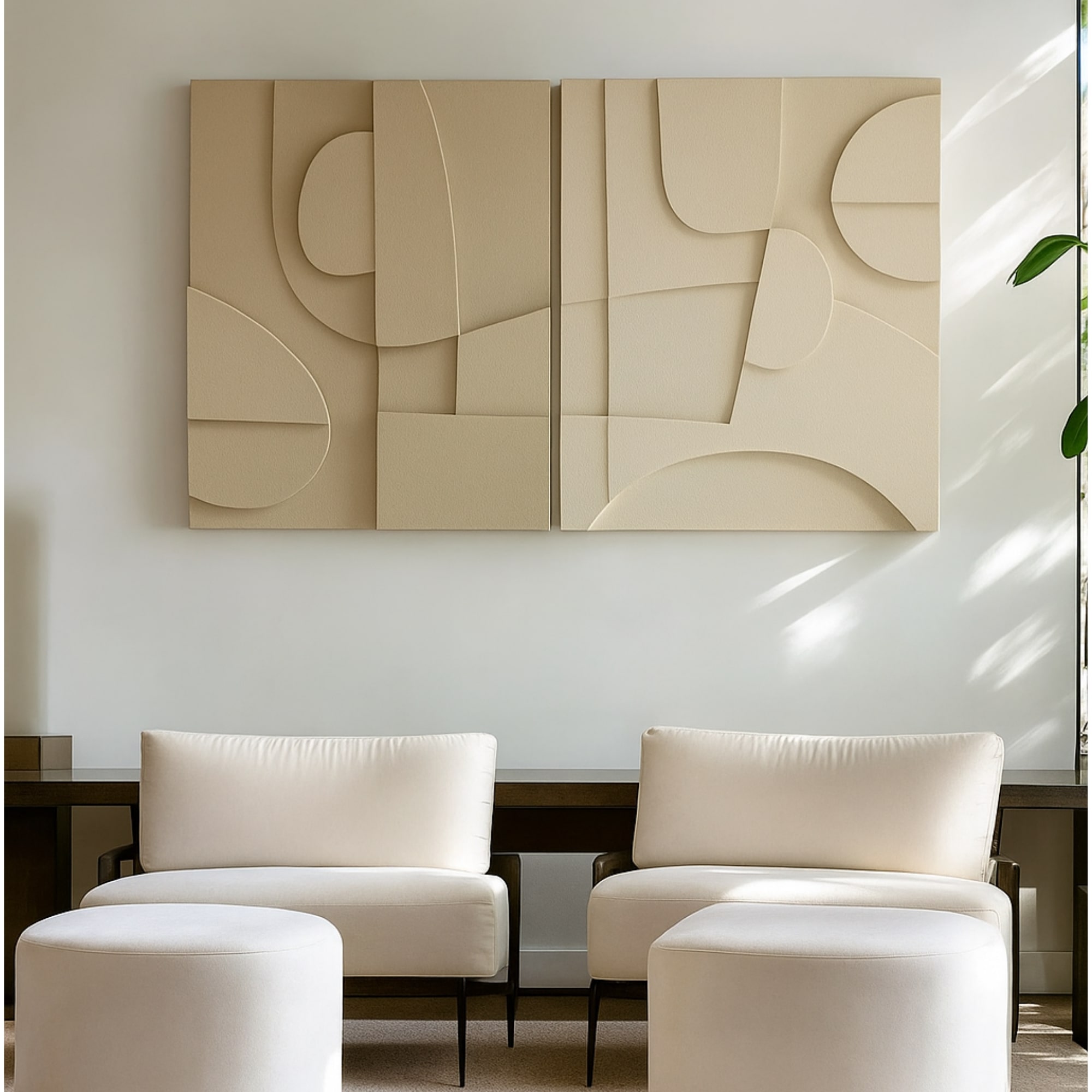 Sculpture | Abstract Geometry – The Harmony of Shapes | Handcrafted ...