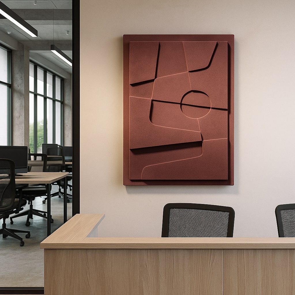 Sculpture | Abstract Terrain – The Geometry of Pathways | Handcrafted ...