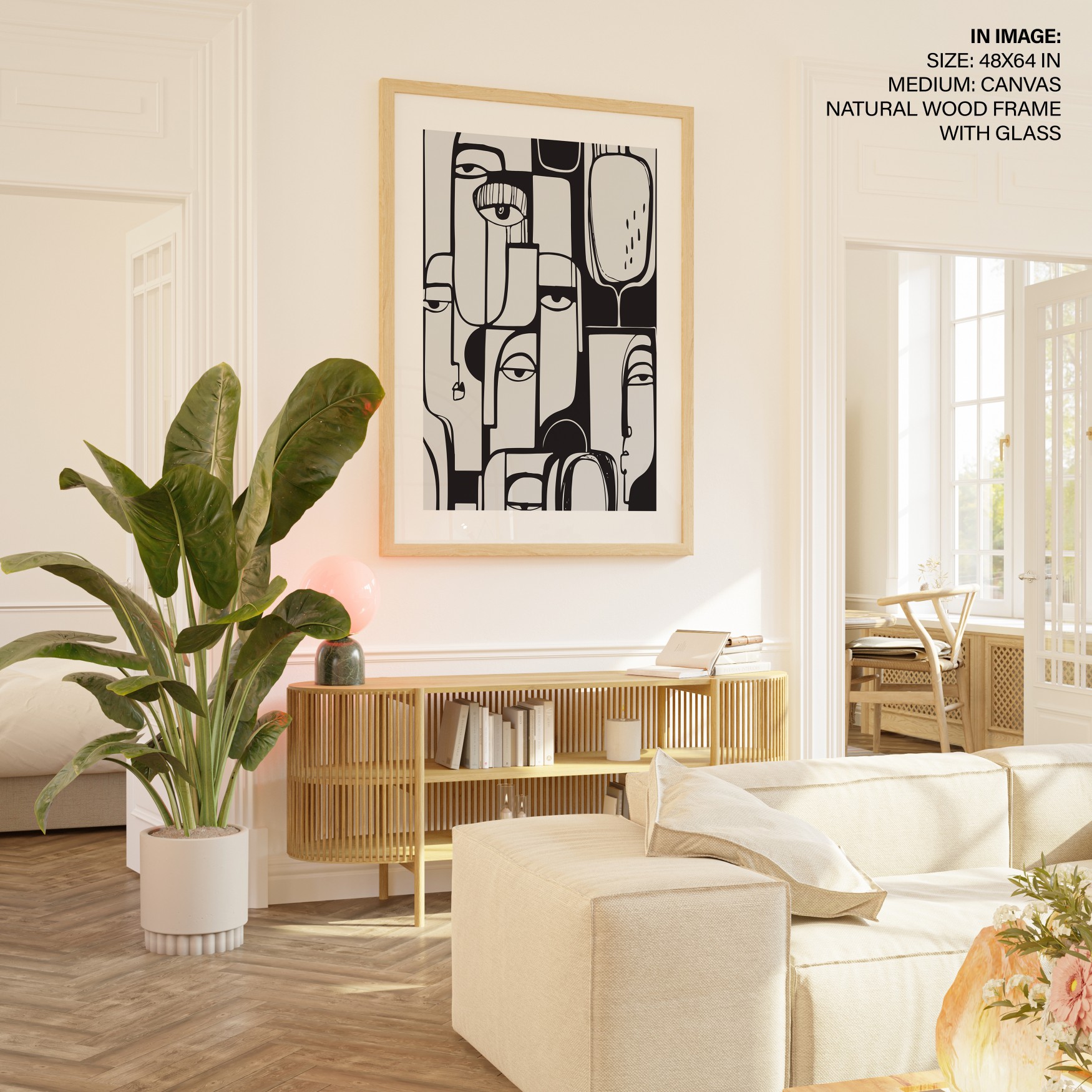 Framed Art | Abstract modern aspects | 50+ Frame Styles • Museum ...