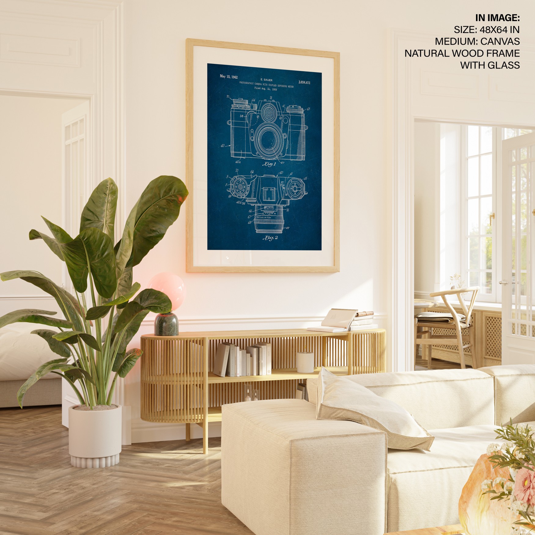 Wall Art | Camera 1959 blueprint | Small to XXXL Sizes • 50+ Framing ...